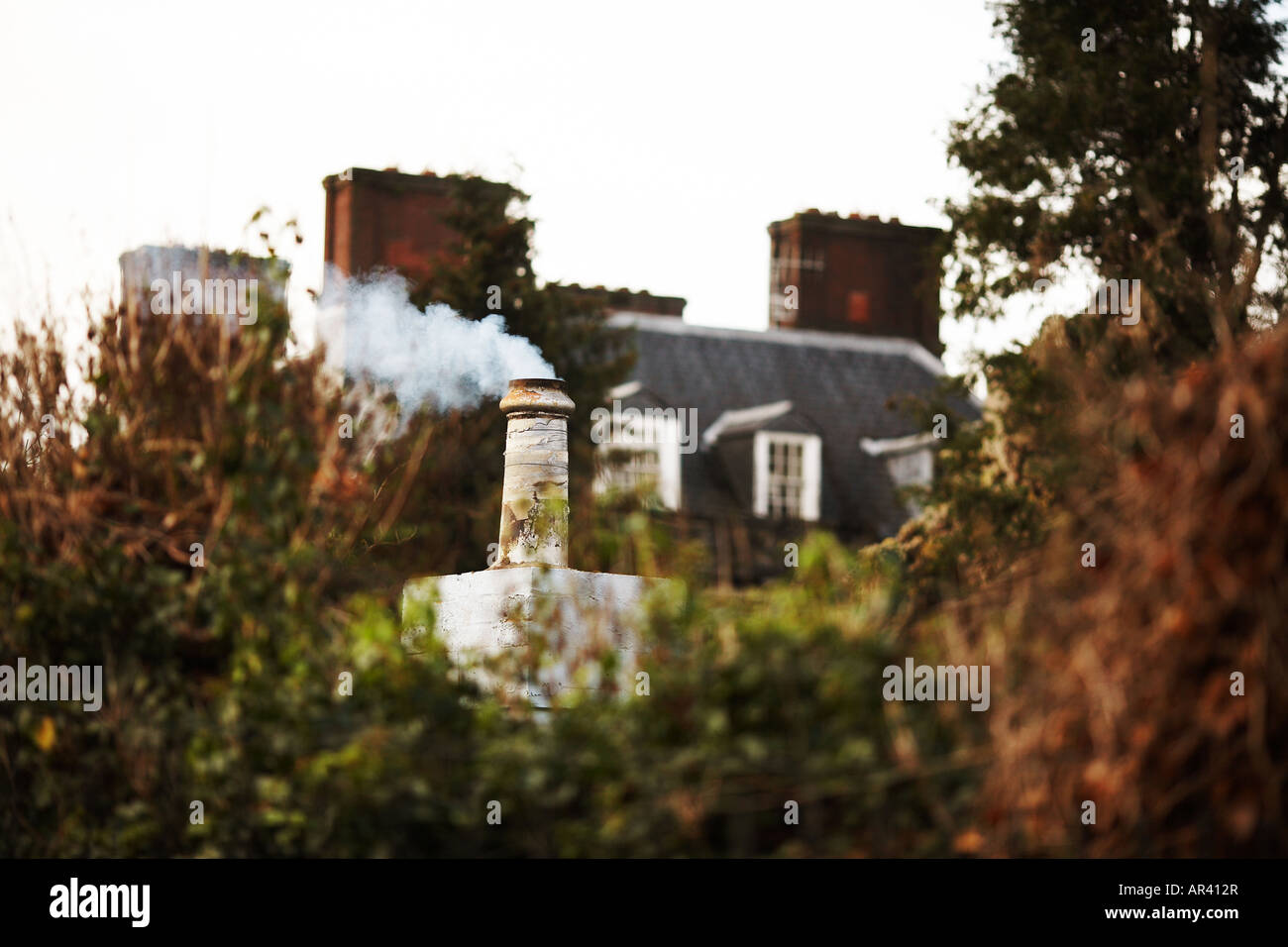 Rooftops with small Smokestack in Cashel County Tipperary Republic of ...