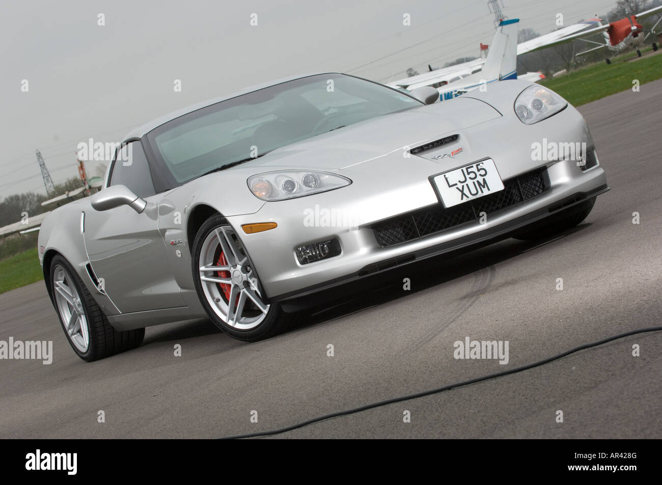 2006 Chevrolet Corvette Z06 American sports car Stock Photo - Alamy