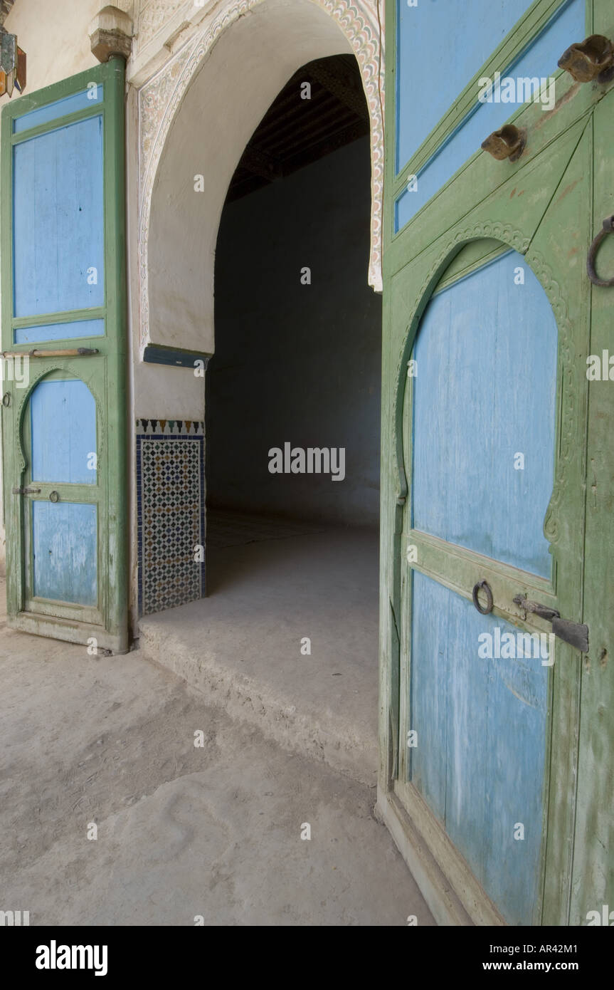 Gate of Kasbah, Rissani, Morocco Stock Photo - Alamy