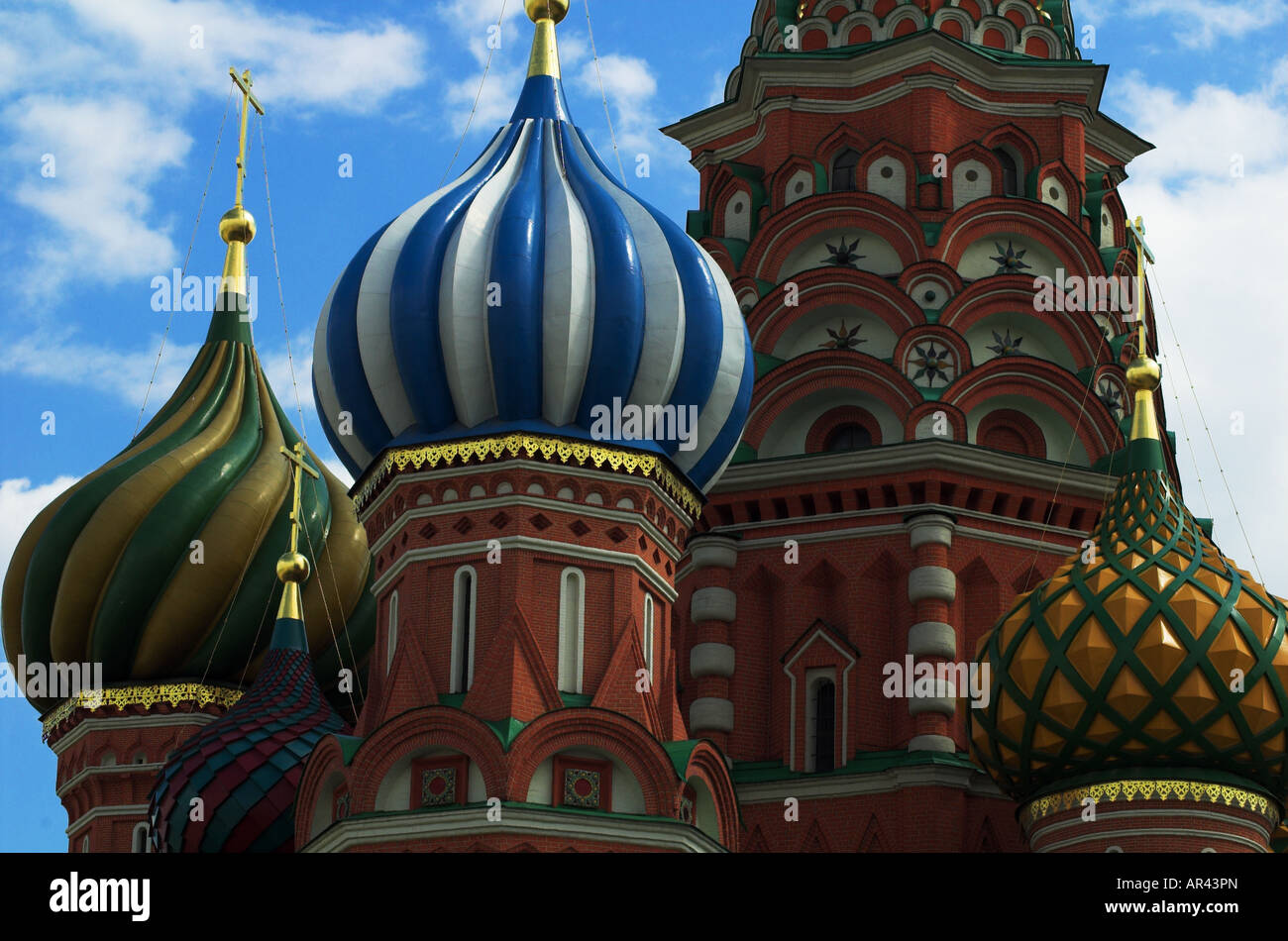 St Basil's Cathedral, Red Square, Moscow, Russia Stock Photo - Alamy