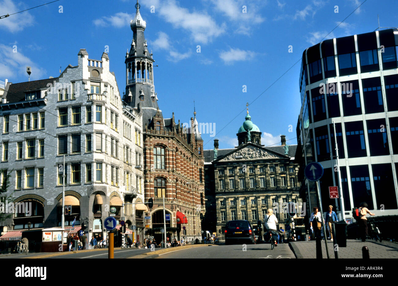 Amsterdam Netherlands old Houses Monument Architecture Historic Down ...