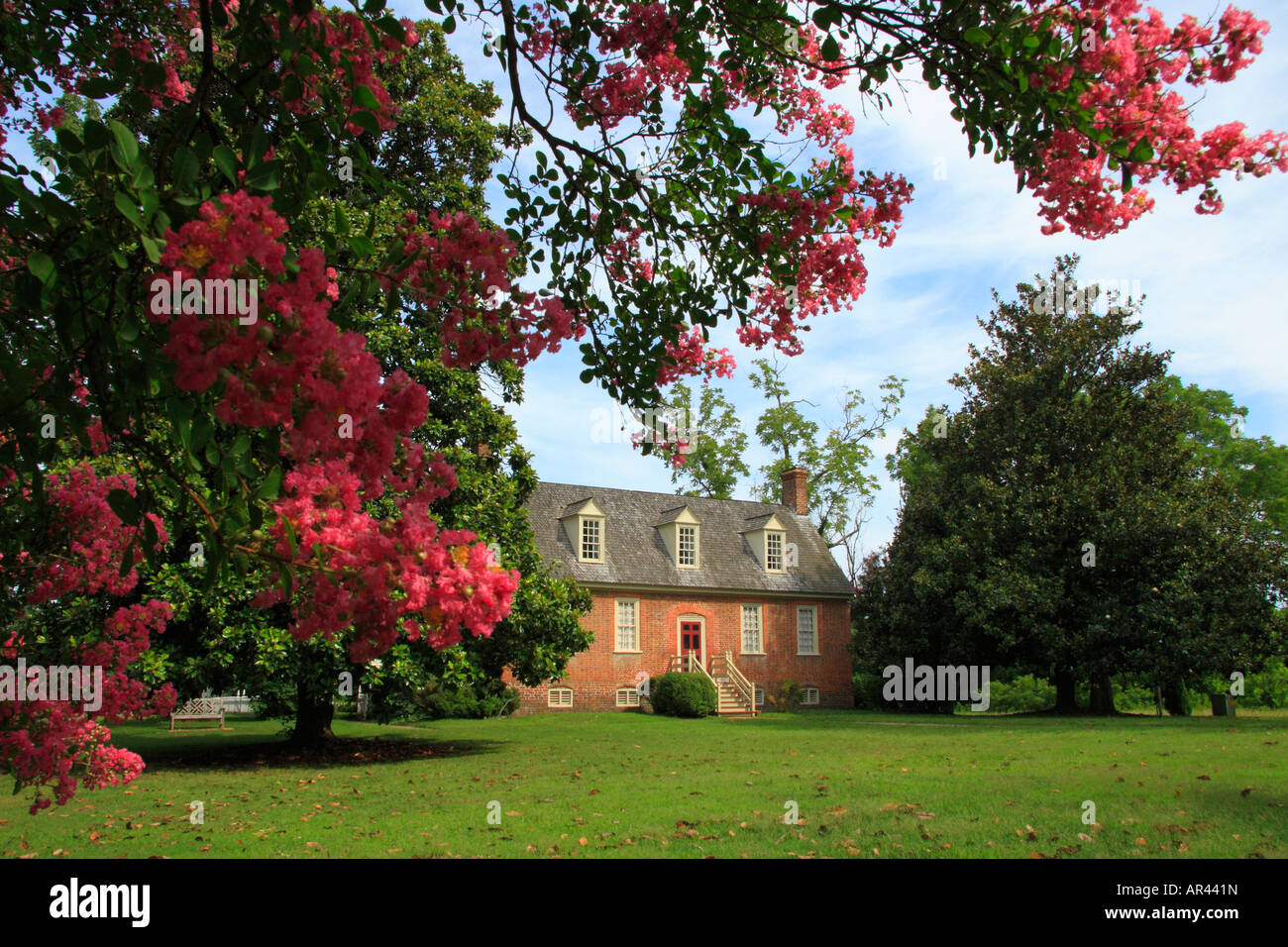 Historic Smith’s Fort Plantation, Surry County, Virginia, USA Stock ...