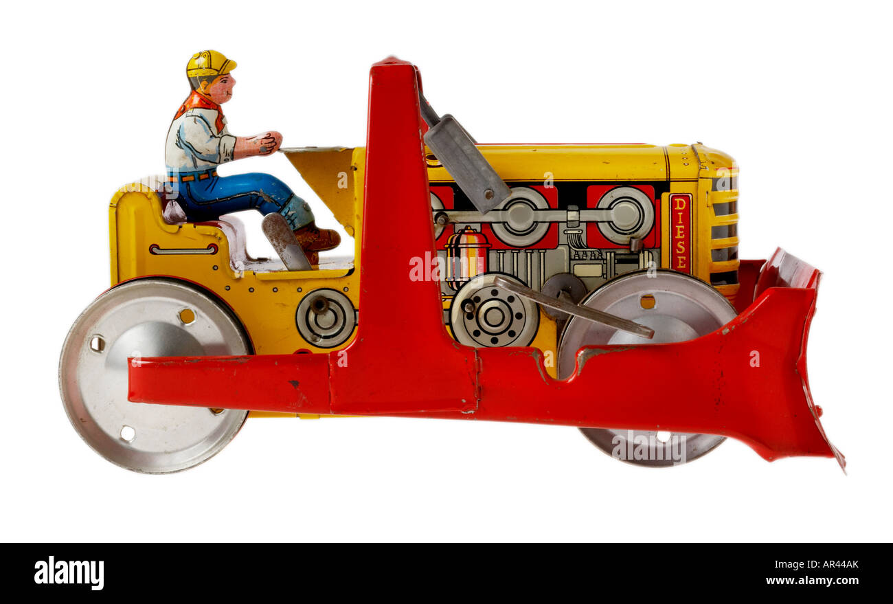 Marx windup bulldozer, circa 1930 Stock Photo - Alamy