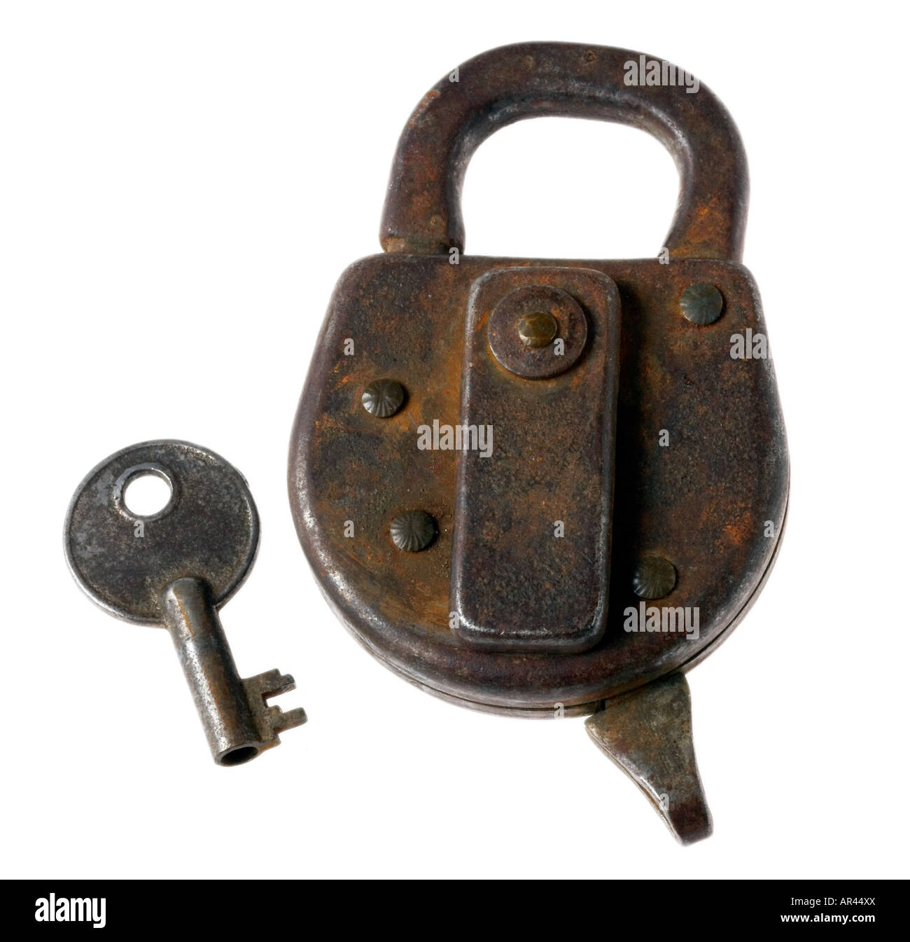Antique lock and key Stock Photo - Alamy