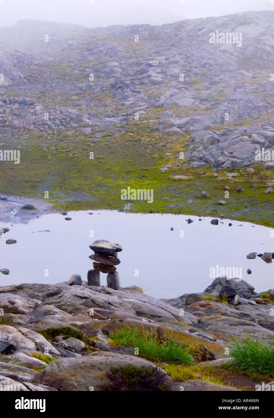 Tarn and Rocks at Artist Point Stock Photo - Alamy