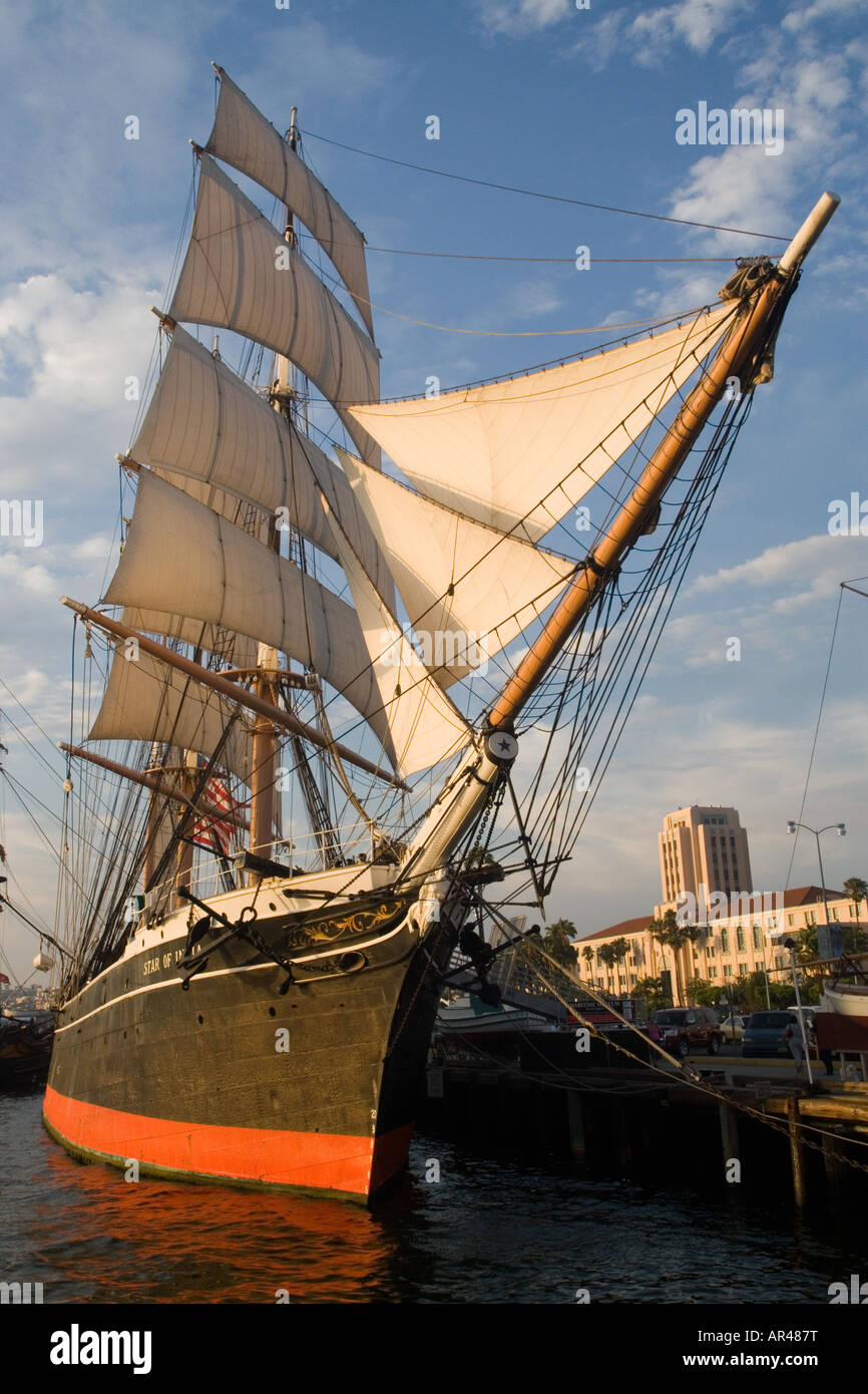 Star of India, 1863 Merchant Sailing ship, Maritime Museum of San Diego ...