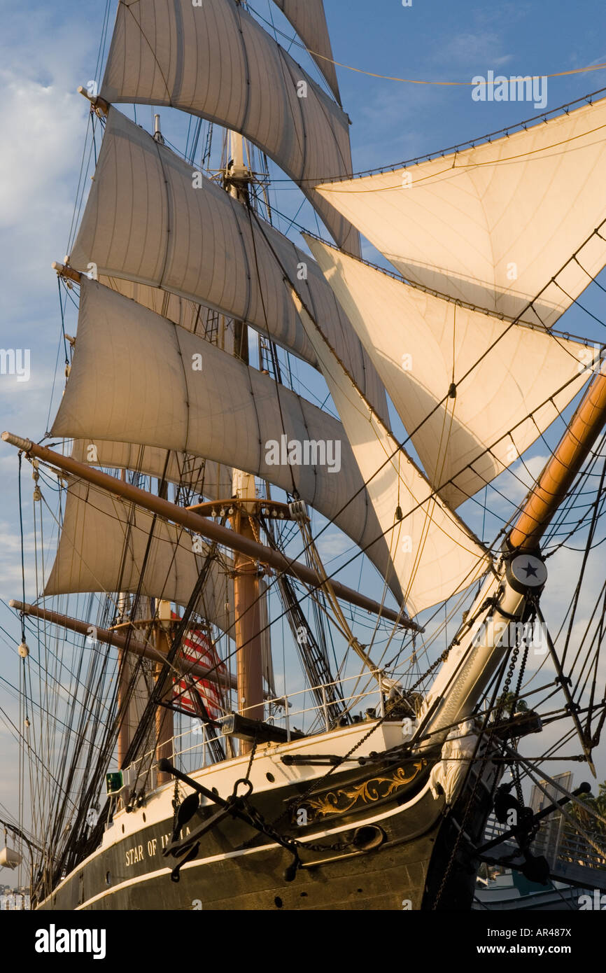 Star of India, 1863 Merchant Sailing ship, Maritime Museum of San Diego ...