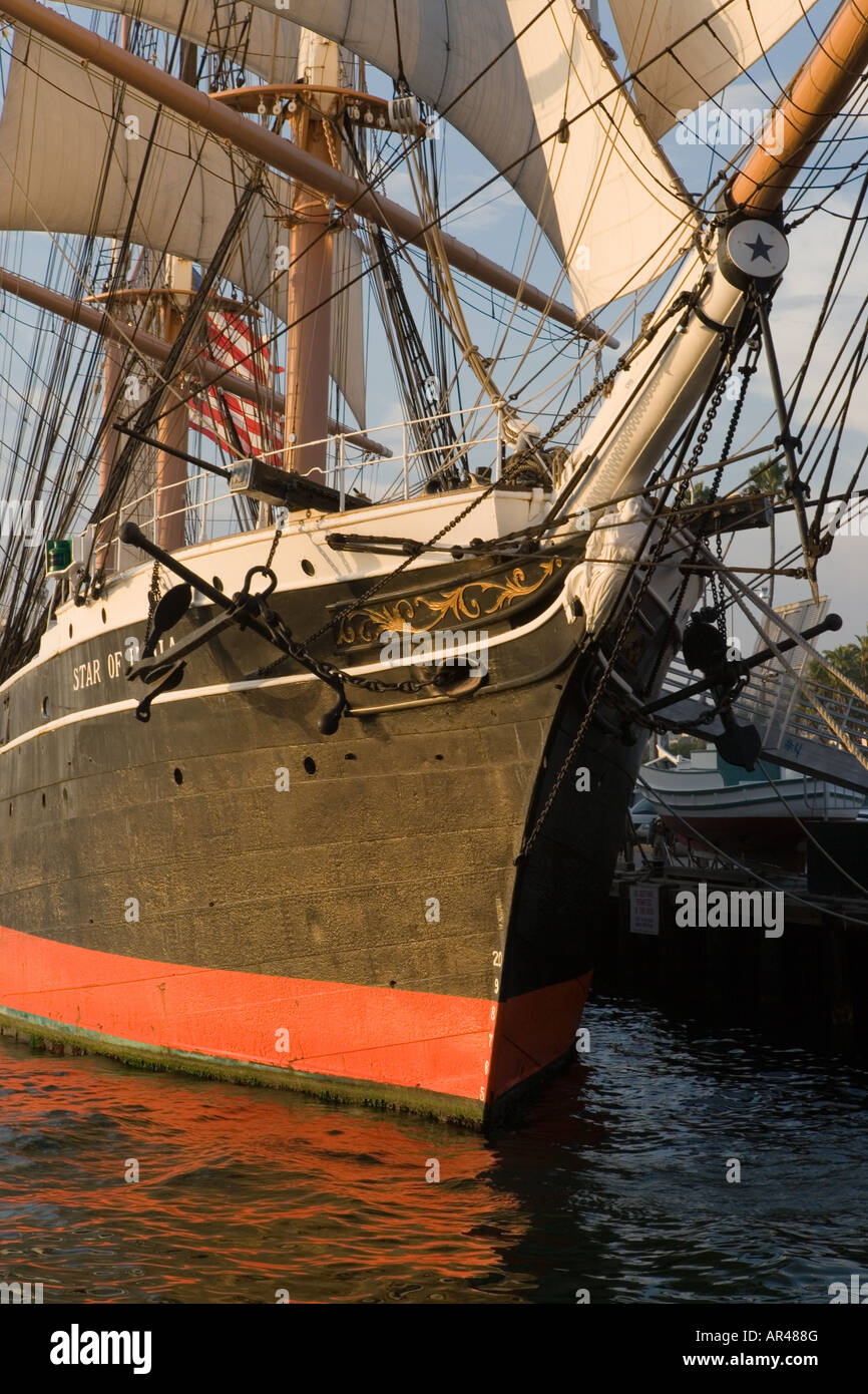 Star of India, 1863 Merchant Sailing ship, Maritime Museum of San Diego ...