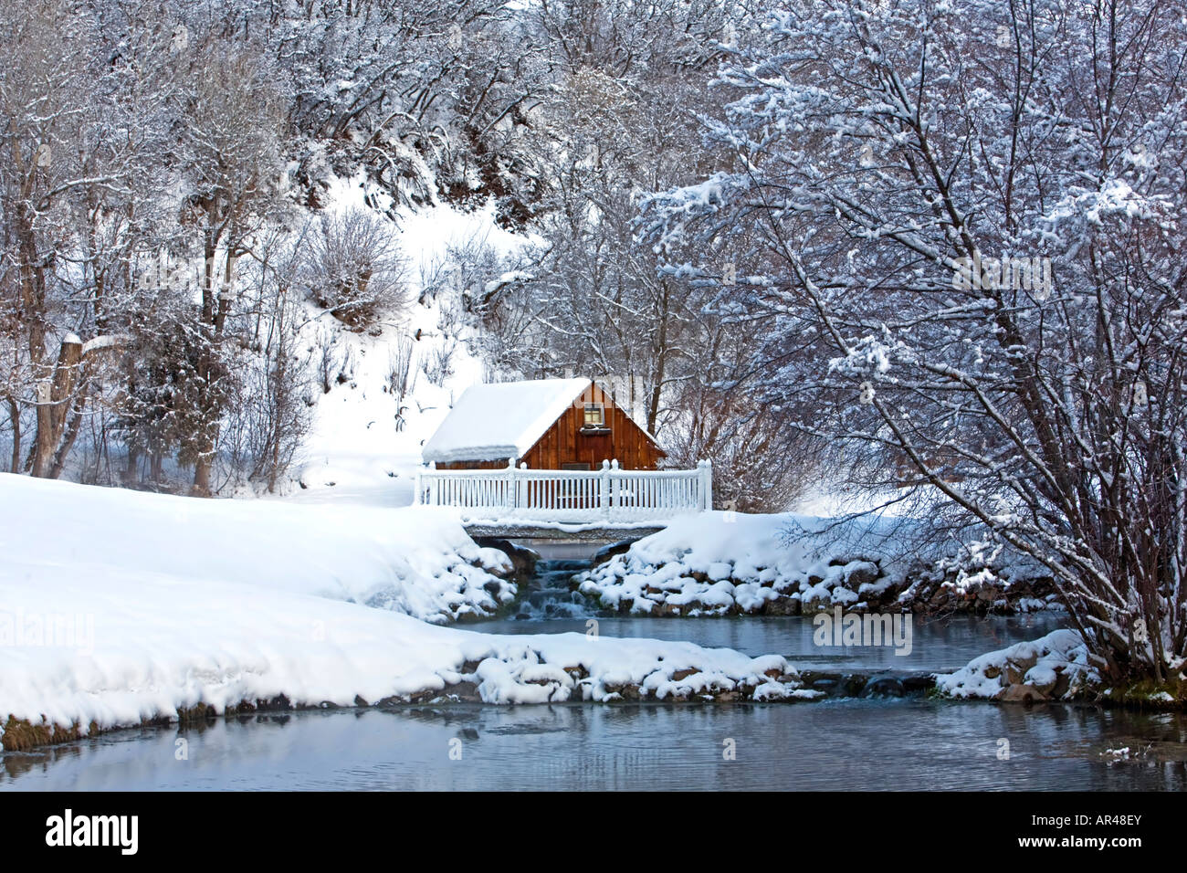 Pond cabin hi-res stock photography and images - Alamy