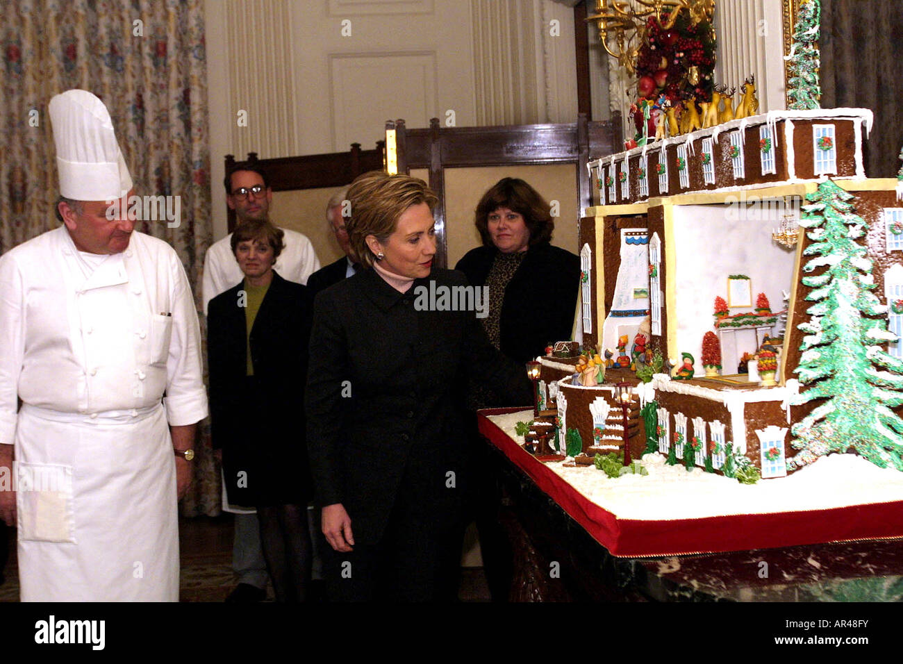 Hillary rodham clinton christmas hi-res stock photography and images ...