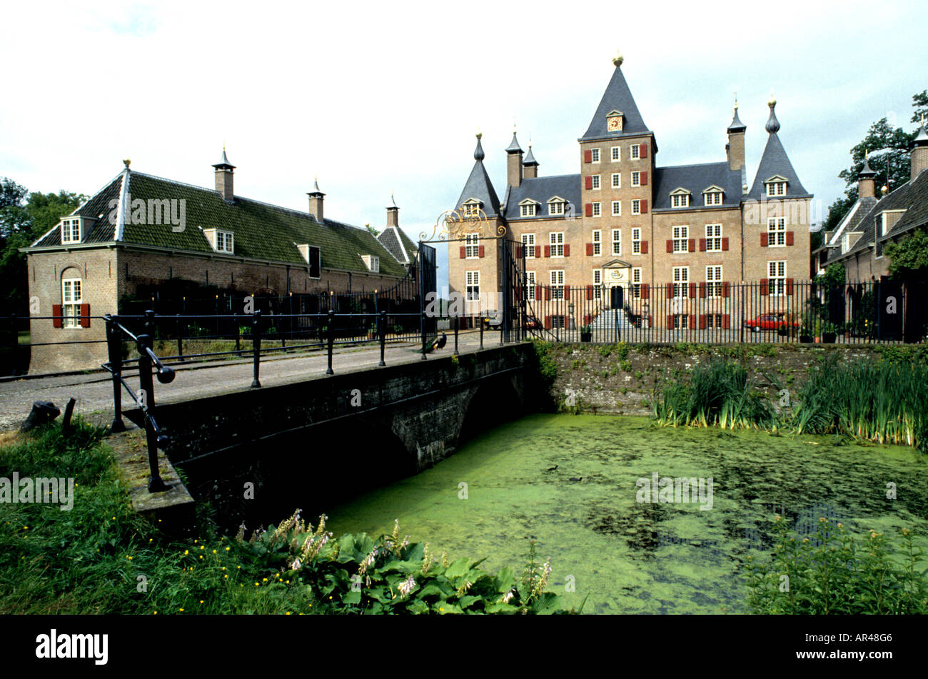 Utrecht Monument Historic Architecture Castle Renwoude Stock Photo - Alamy