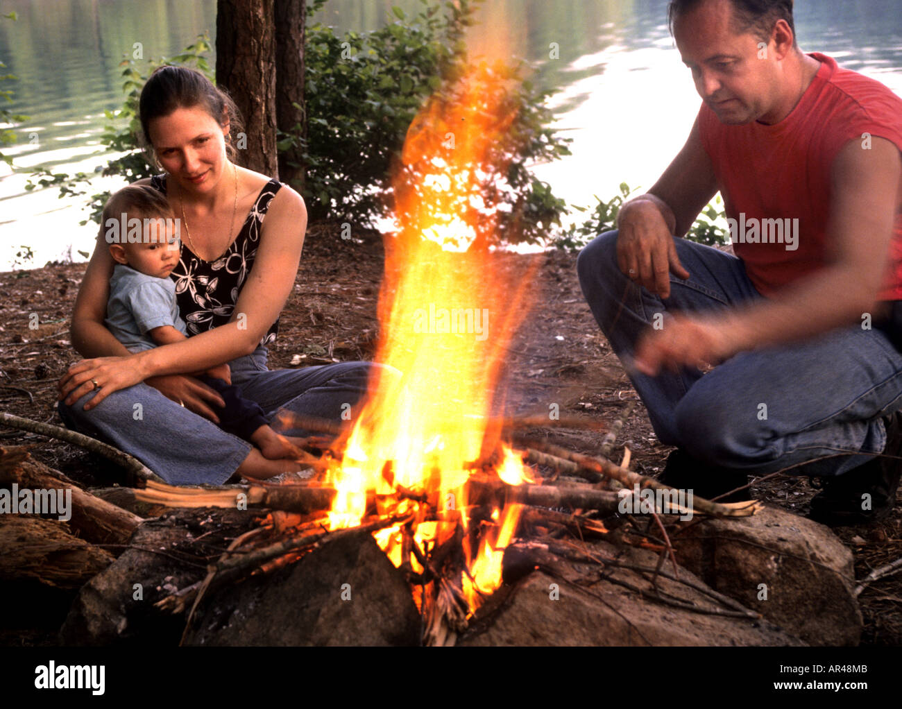 Caravan site boy hi-res stock photography and images - Alamy