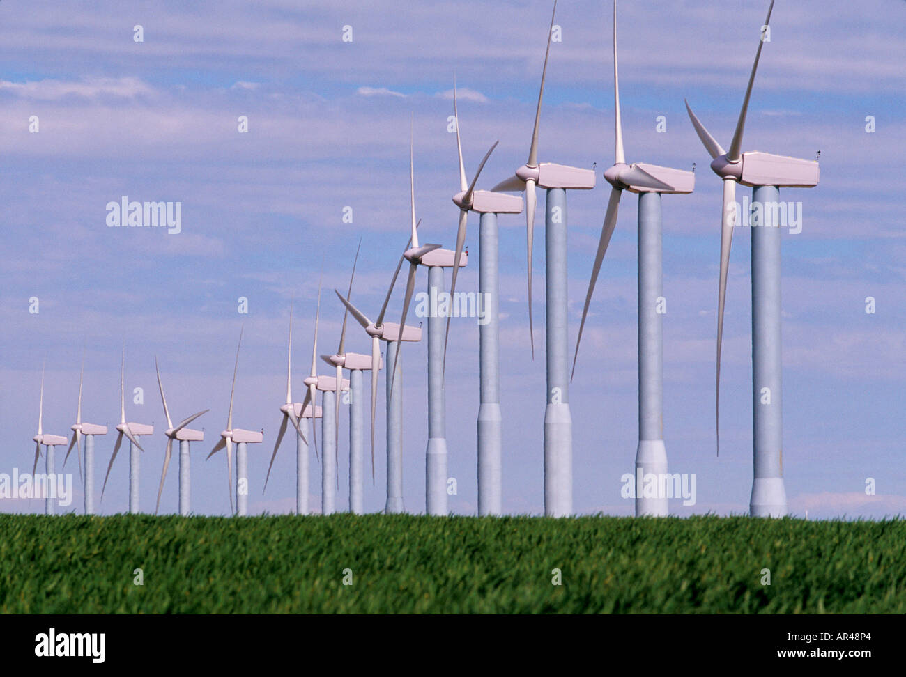 Renewable energy from wind turbines hi-res stock photography and images ...