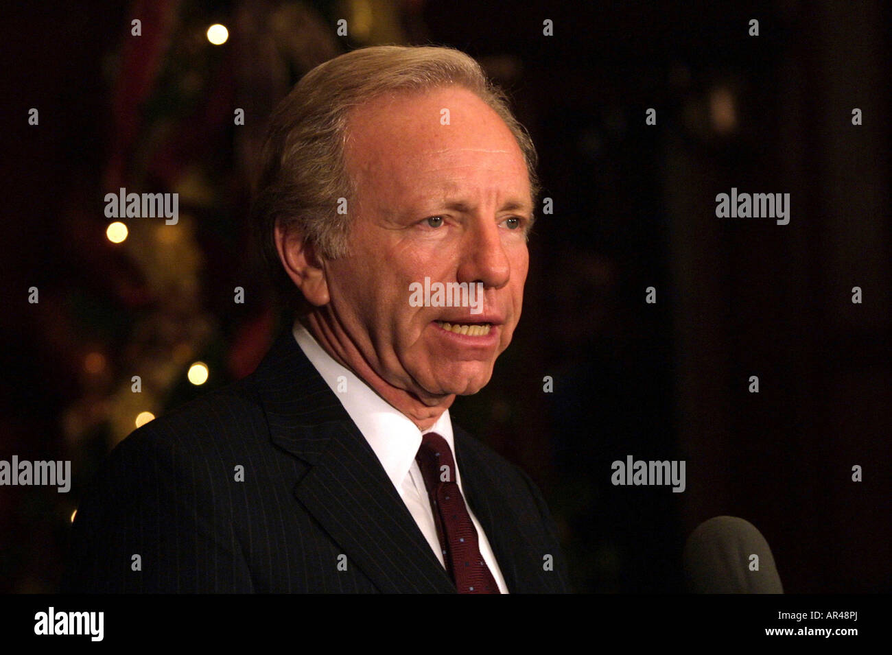Lieberman, Joseph I Sen Stock Photo - Alamy