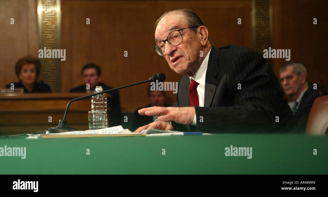 Alan greenspan hi-res stock photography and images - Alamy