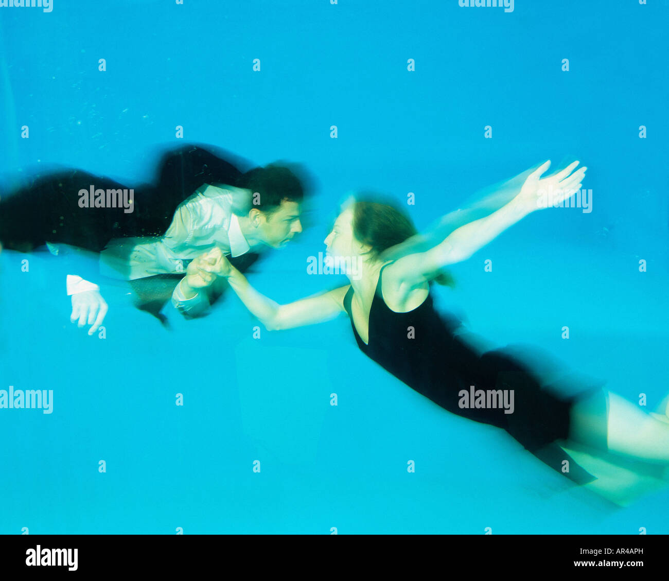 Good looking man in swimming pool hi-res stock photography and images ...