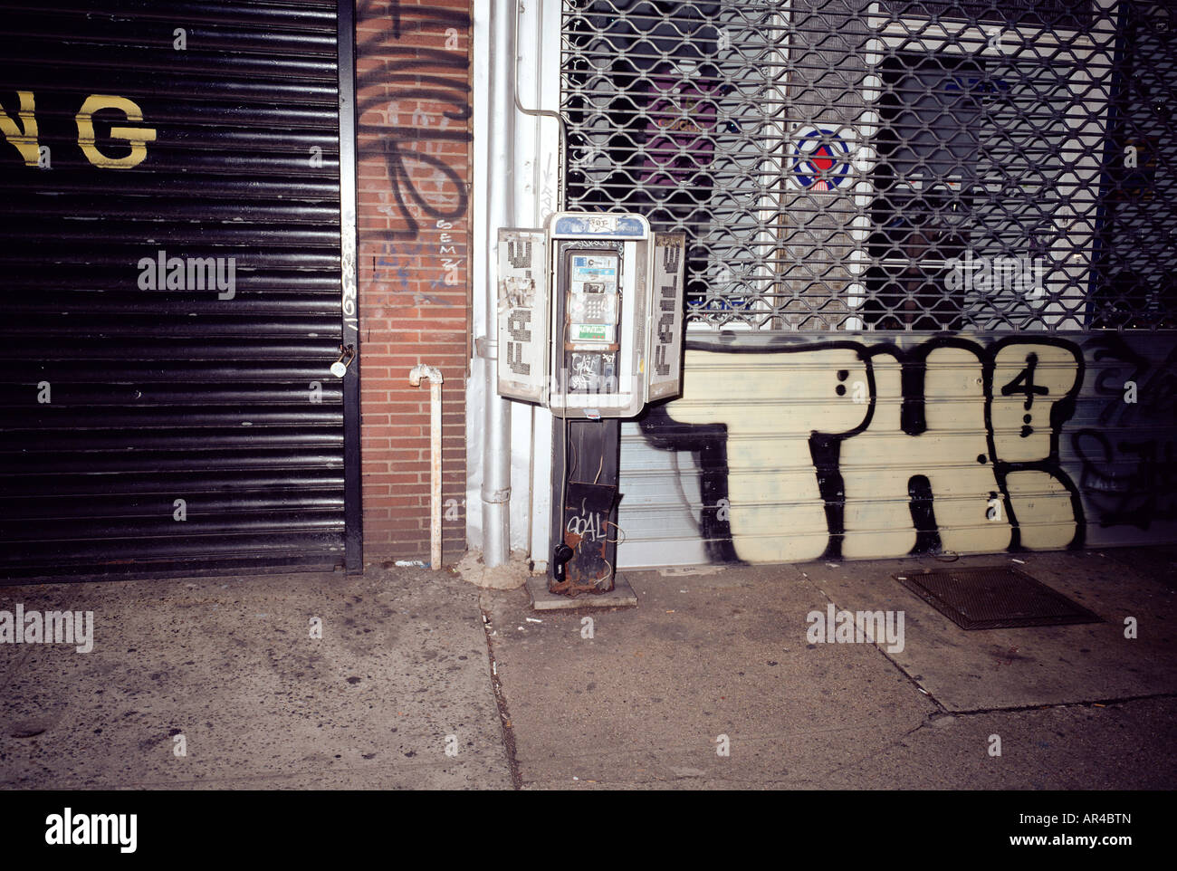 Vandalised Shutter High Resolution Stock Photography and Images - Alamy