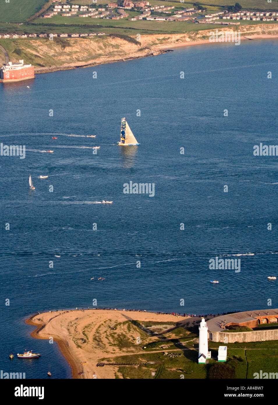 Solent aerial hi-res stock photography and images - Alamy
