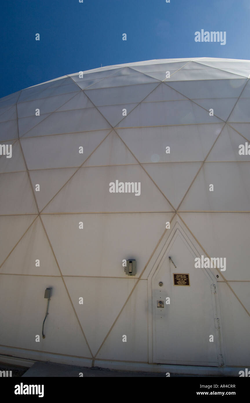 Experimental dome at the Biosphere II experimental greenhouse research ...