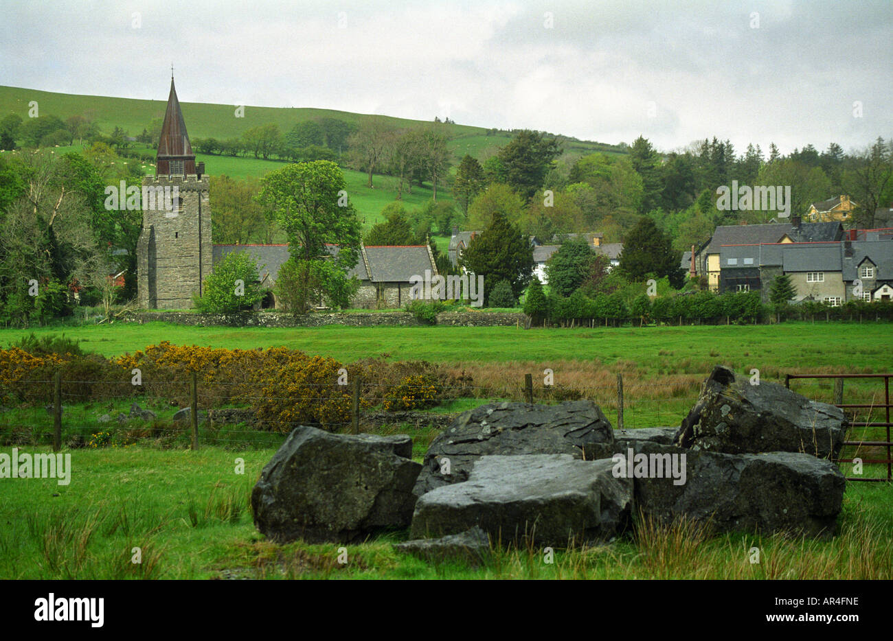 Llangurig village hi-res stock photography and images - Alamy