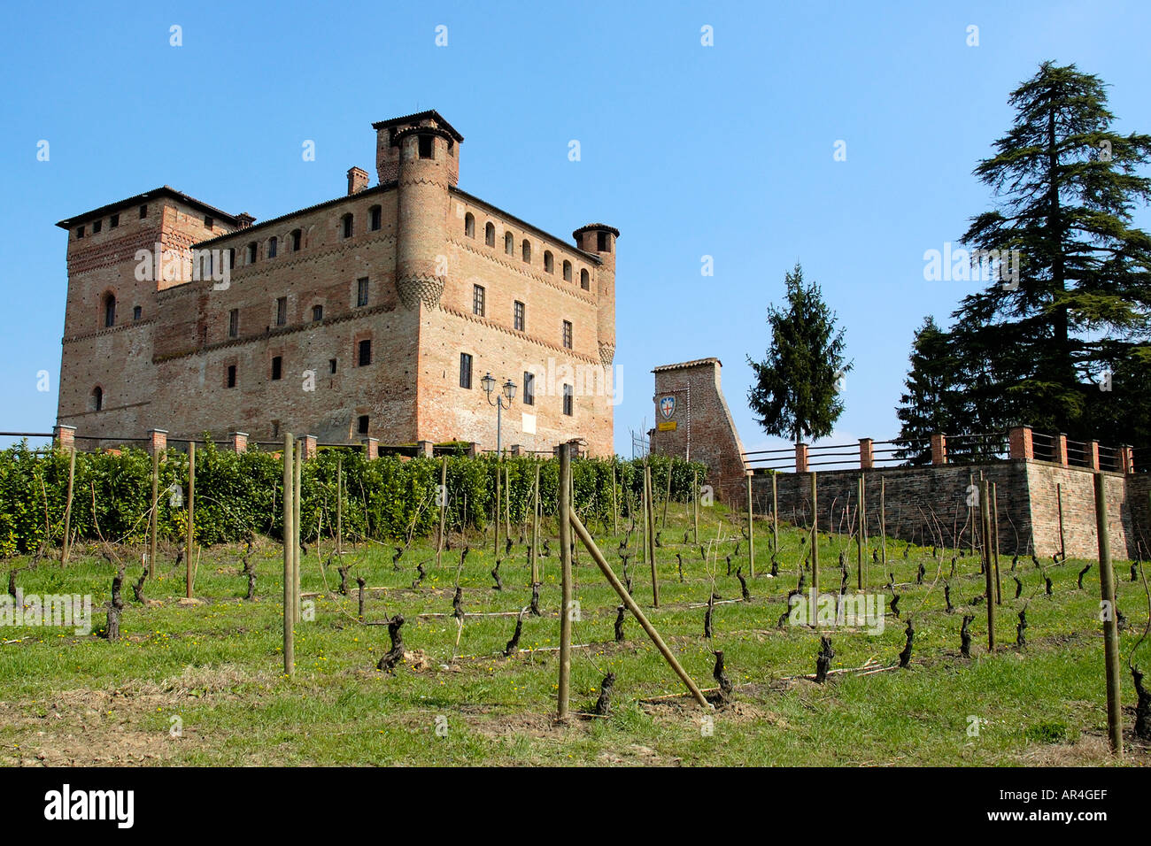 Grinzane Cavour Castle Langhe Piedmont Italy Stock Photo - Alamy