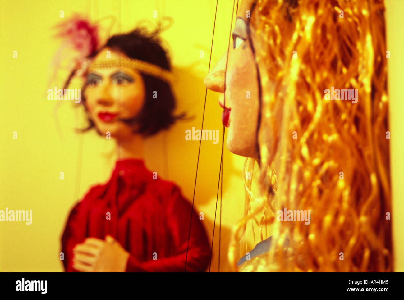 Controlling puppets hi-res stock photography and images - Alamy