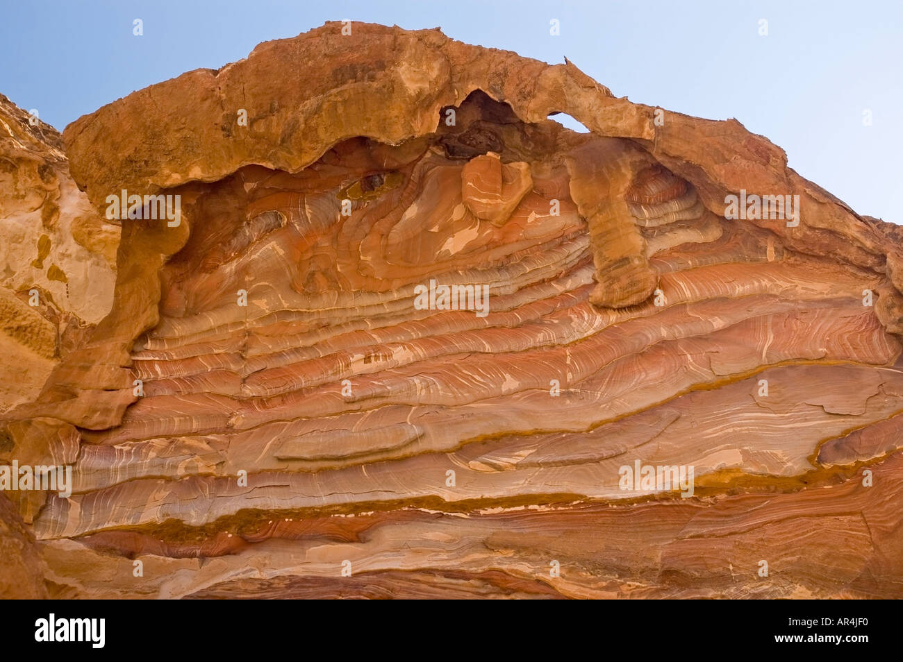 Spectacular coloured, color texture, layers and stripes, Petra ...