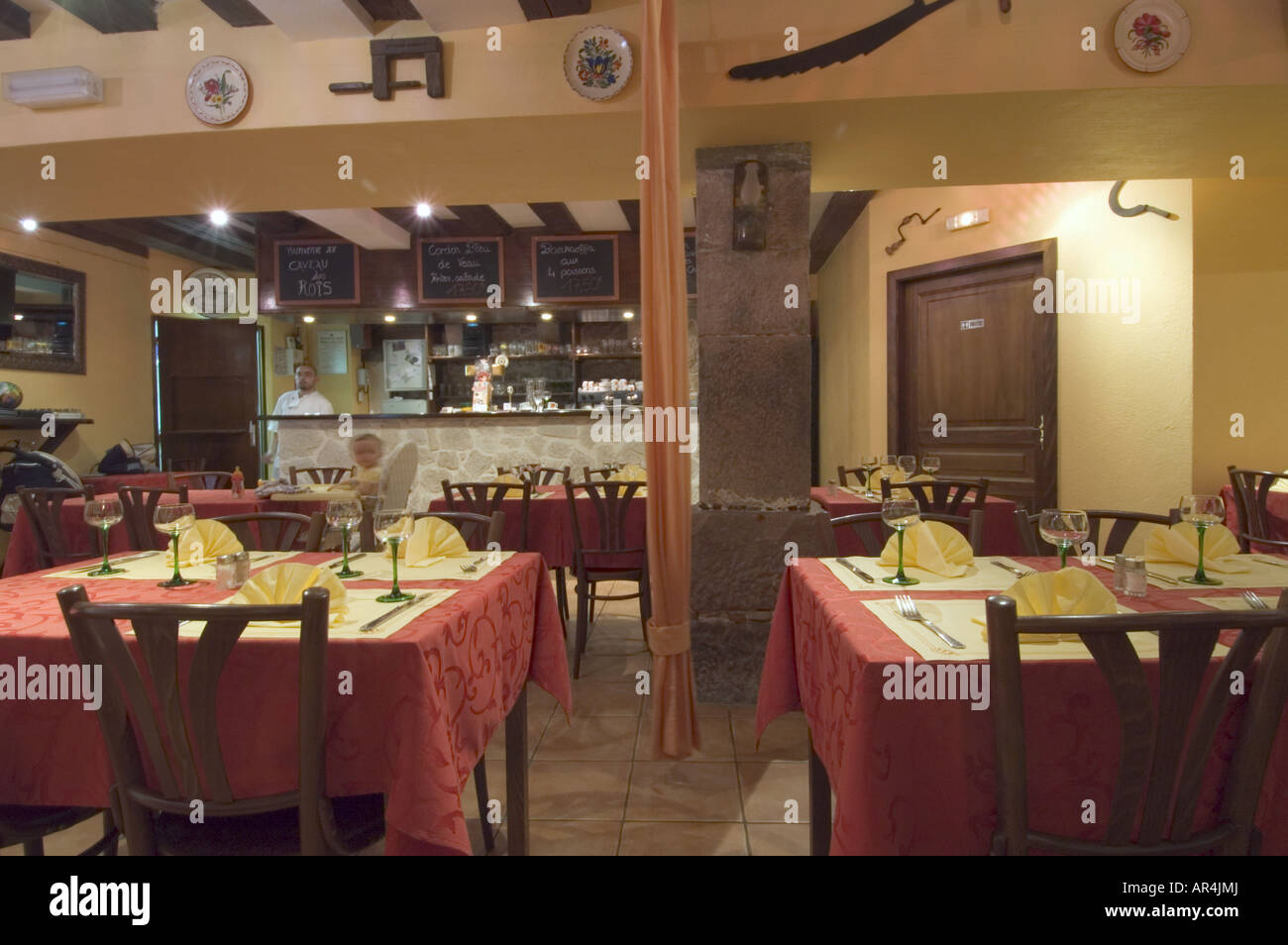 French Alsace restaurant, France Stock Photo - Alamy