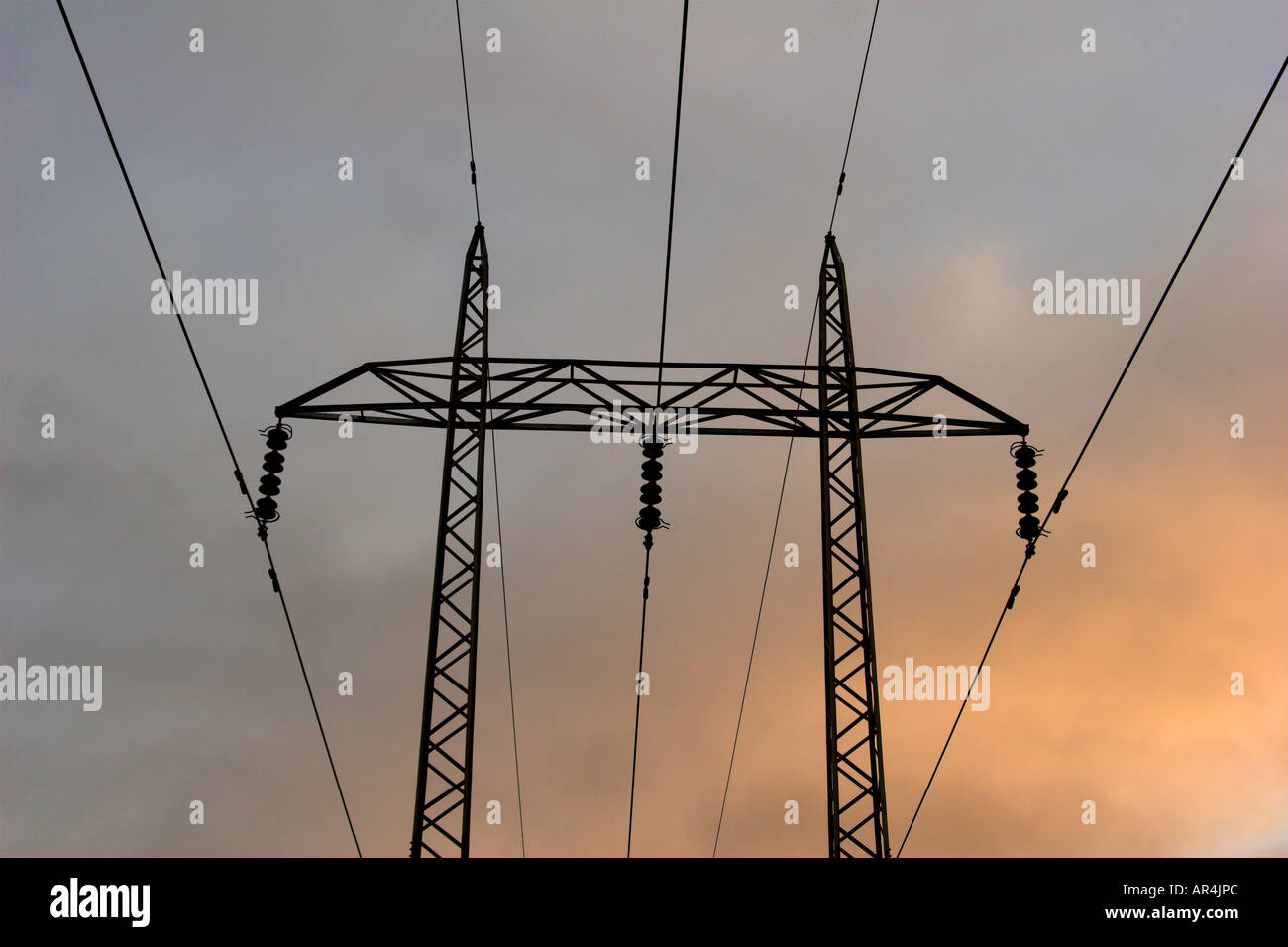 electric mast electric connections plug and equipment Stock Photo - Alamy