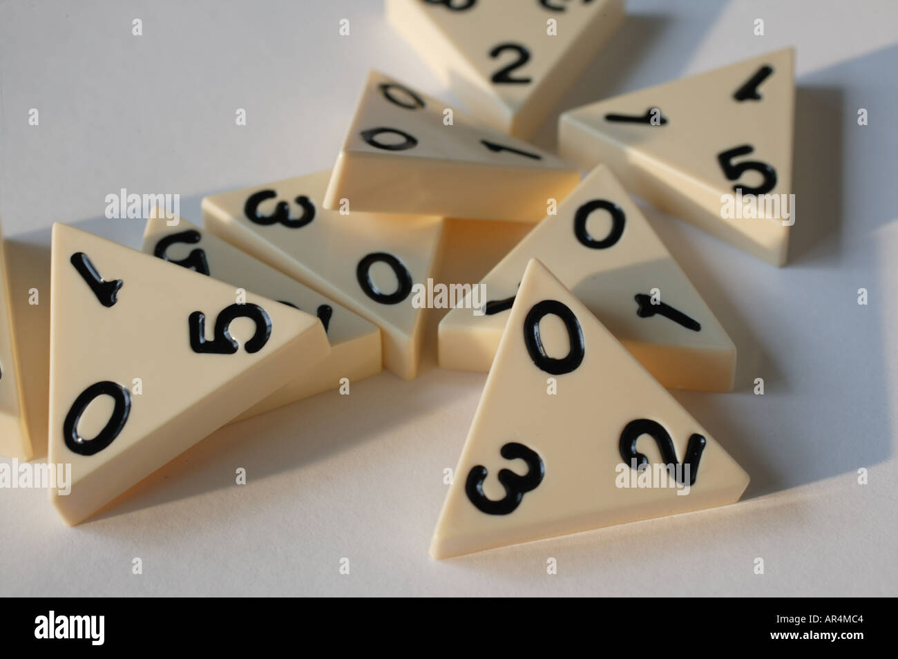 Close Up Of Board Game With Numberical Triangular Pieces Stock Photo close-up-of-board-game-with-numberical-triangular-pieces-stock-photo