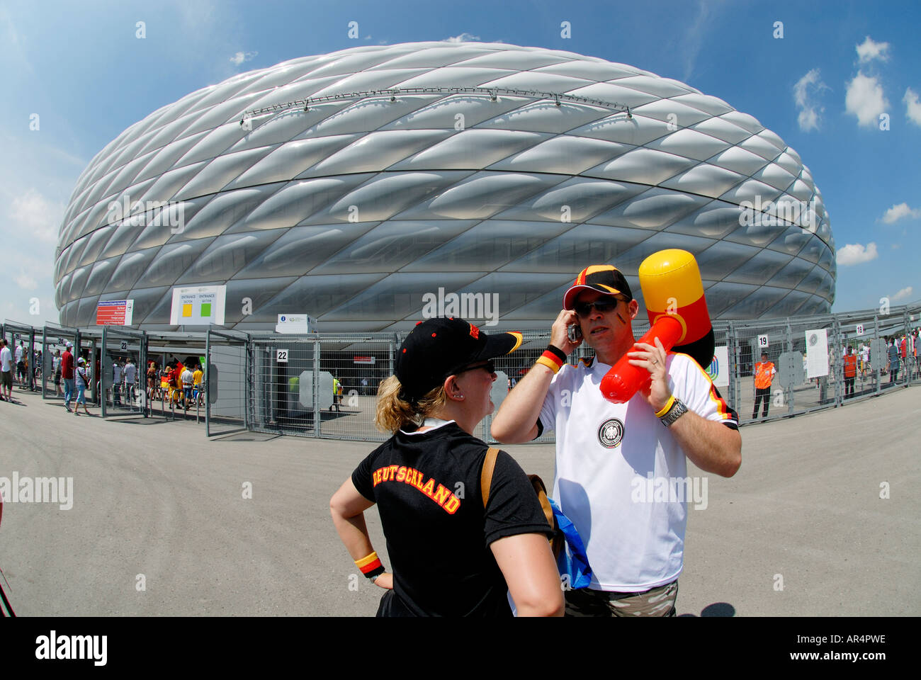 german football fans in Munich Stock Photo - Alamy