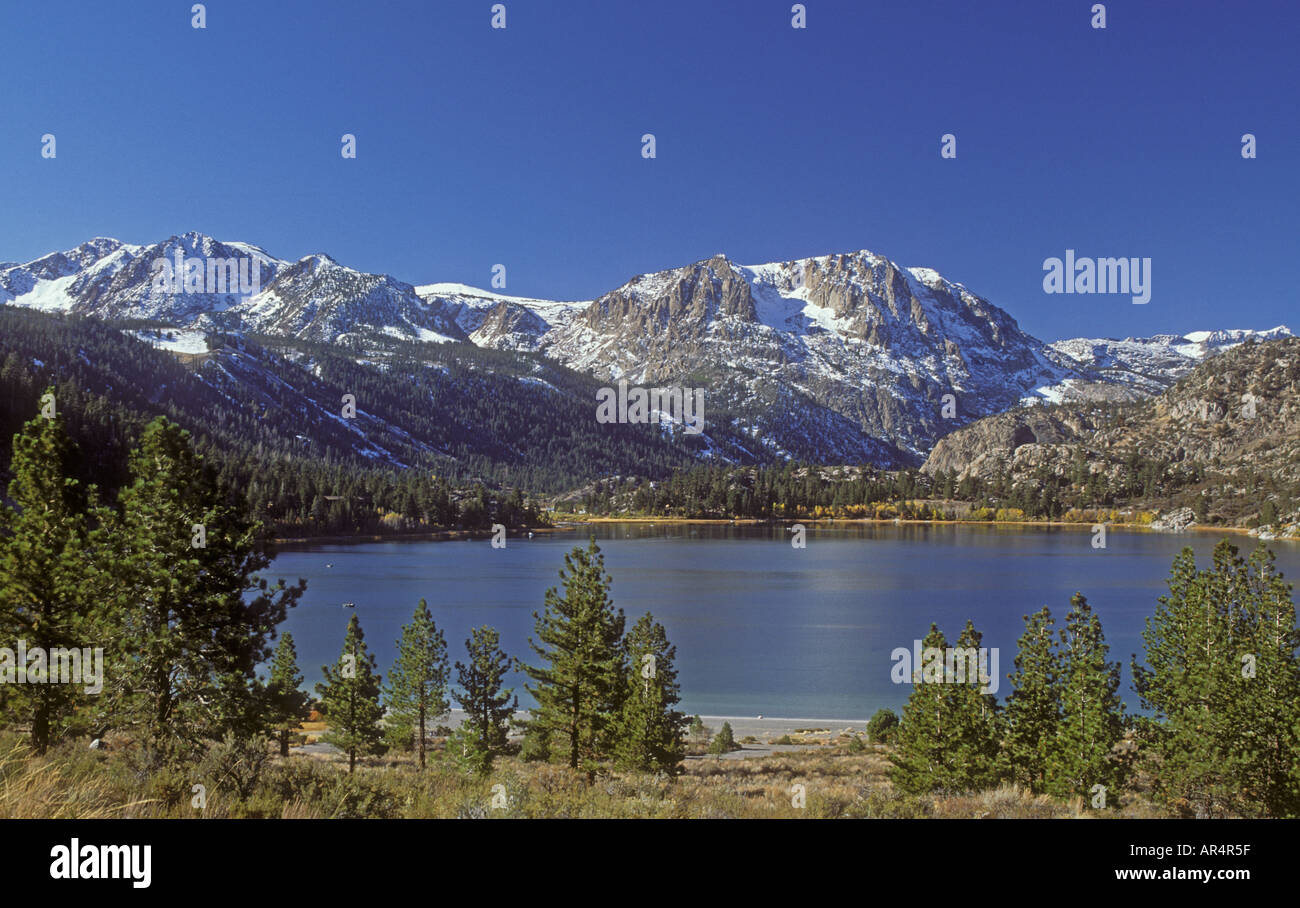 June Lake Inyo National Forest California Stock Photo - Alamy