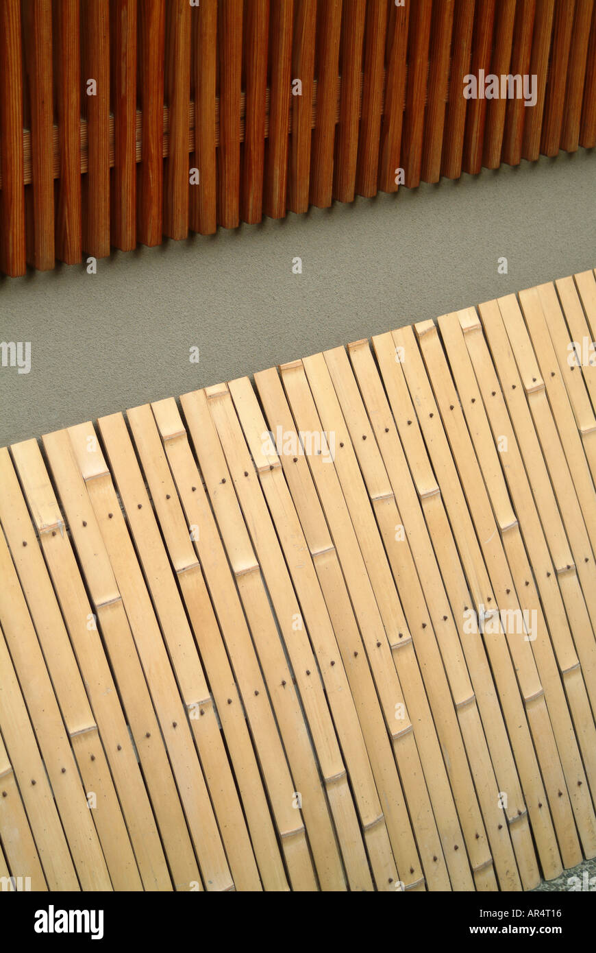 Traditional bamboo dog guard Kyoto Japan Stock Photo - Alamy