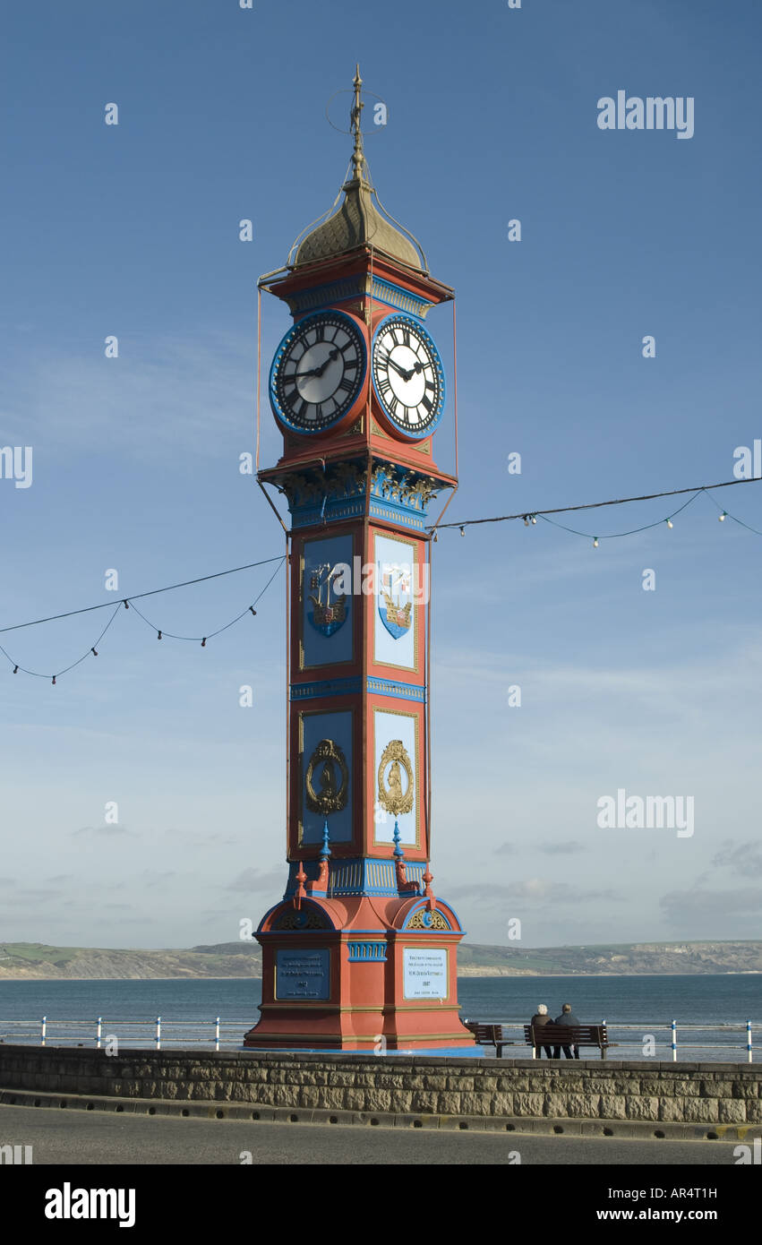 Weymouth jubilee clock tower hi-res stock photography and images - Alamy