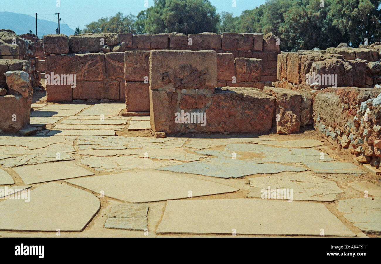 Archeology Crete Greece Malia Stock Photos & Archeology Crete Greece ...