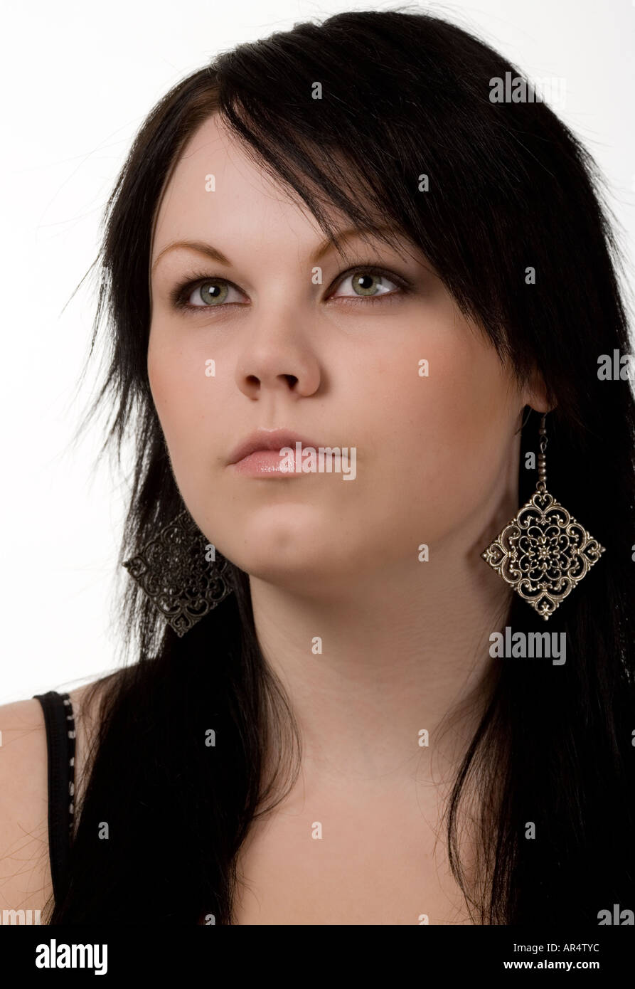 Model released studio portrait Stock Photo - Alamy
