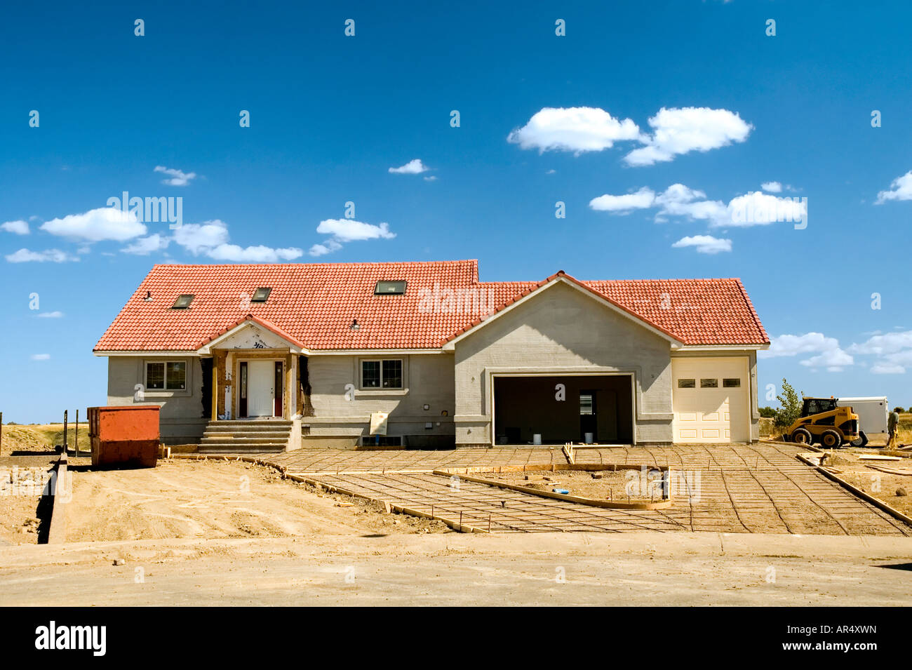 Residential Home under construction Stock Photo - Alamy