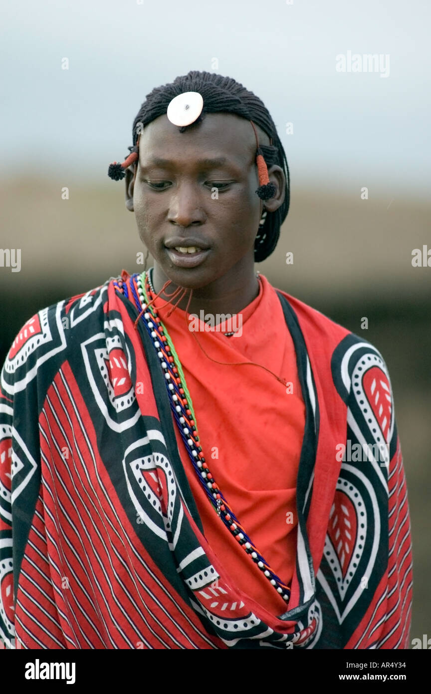 African tribe in tribal garb hi-res stock photography and images - Alamy