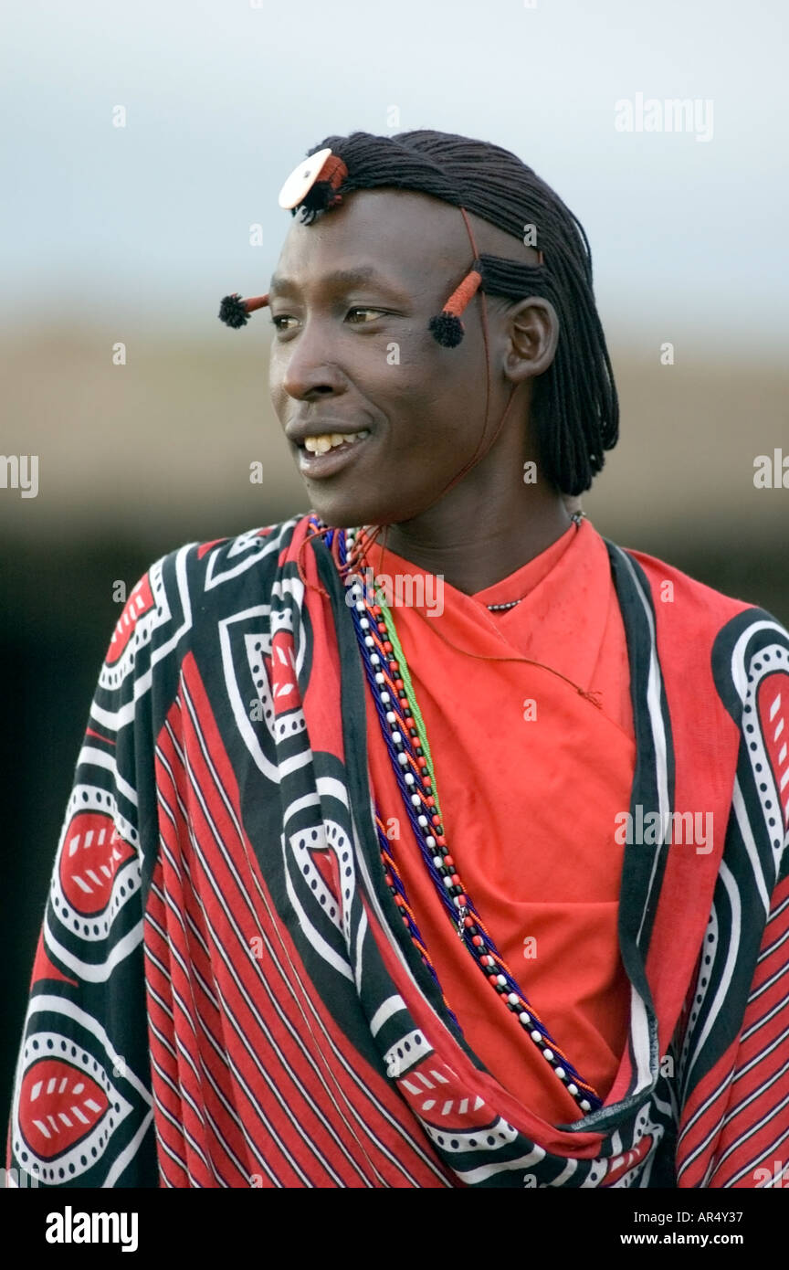 African tribe in tribal garb hi-res stock photography and images - Alamy