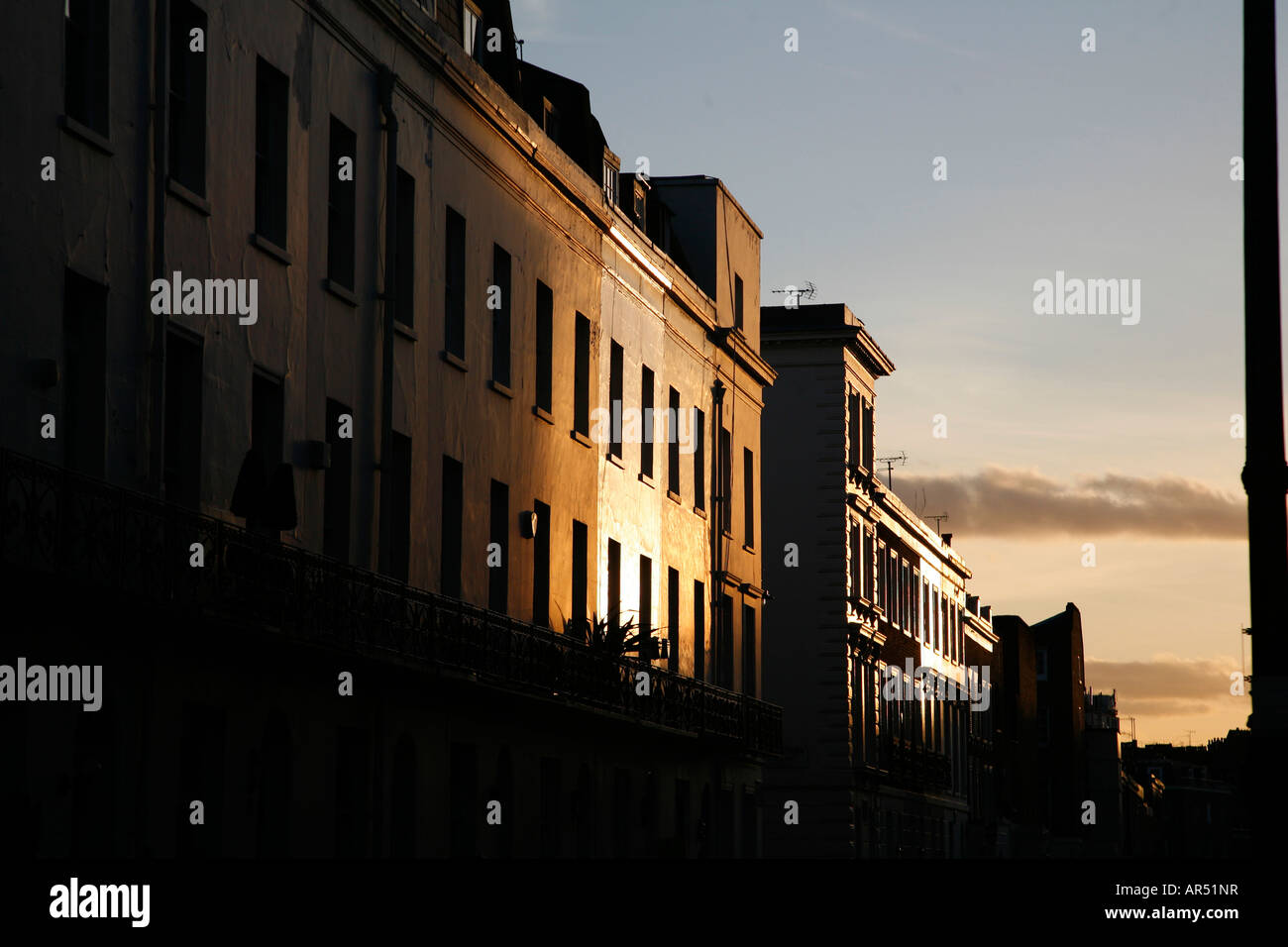 Chester Row in Belgravia, London Stock Photo - Alamy