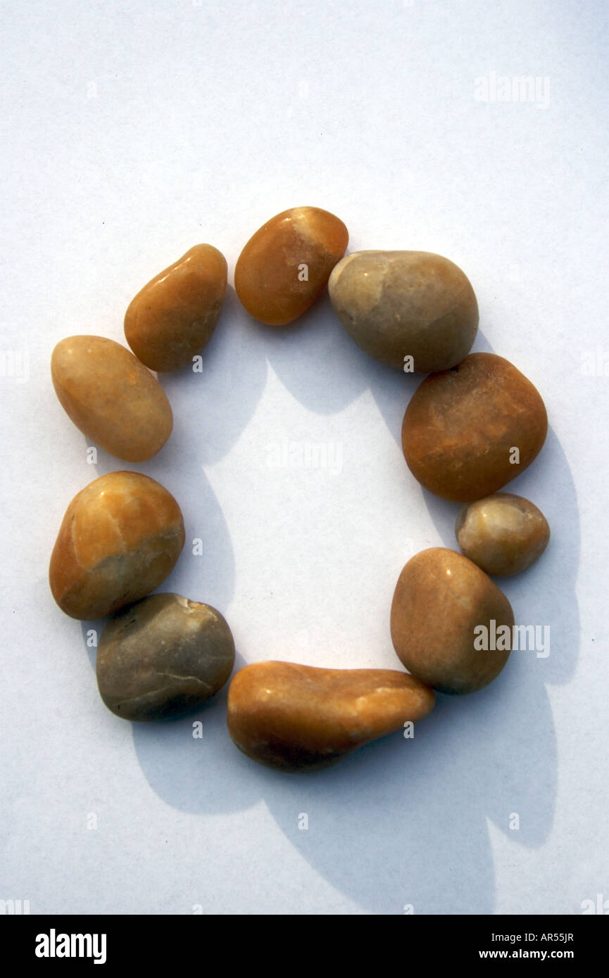 Stone Alphabet Letter O Stock Photo - Alamy