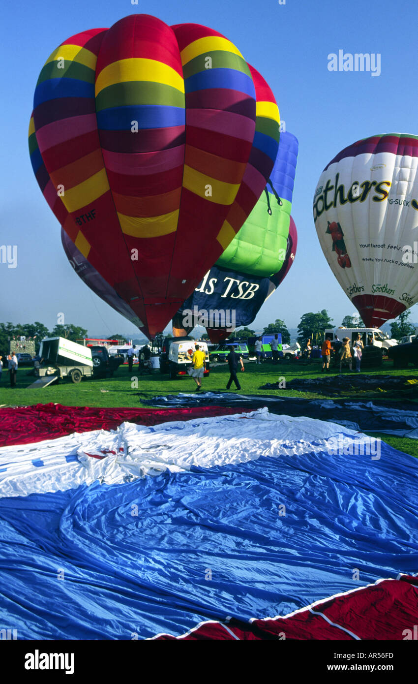 Bristol Balloon Festival Bristol Gloucestershire England UK Stock Photo ...