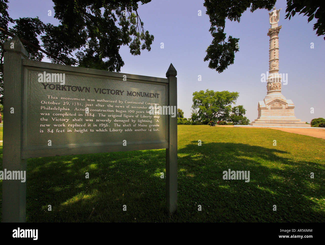Yorktown Victory Monument, Colonial National Historical Park, Yorktown ...