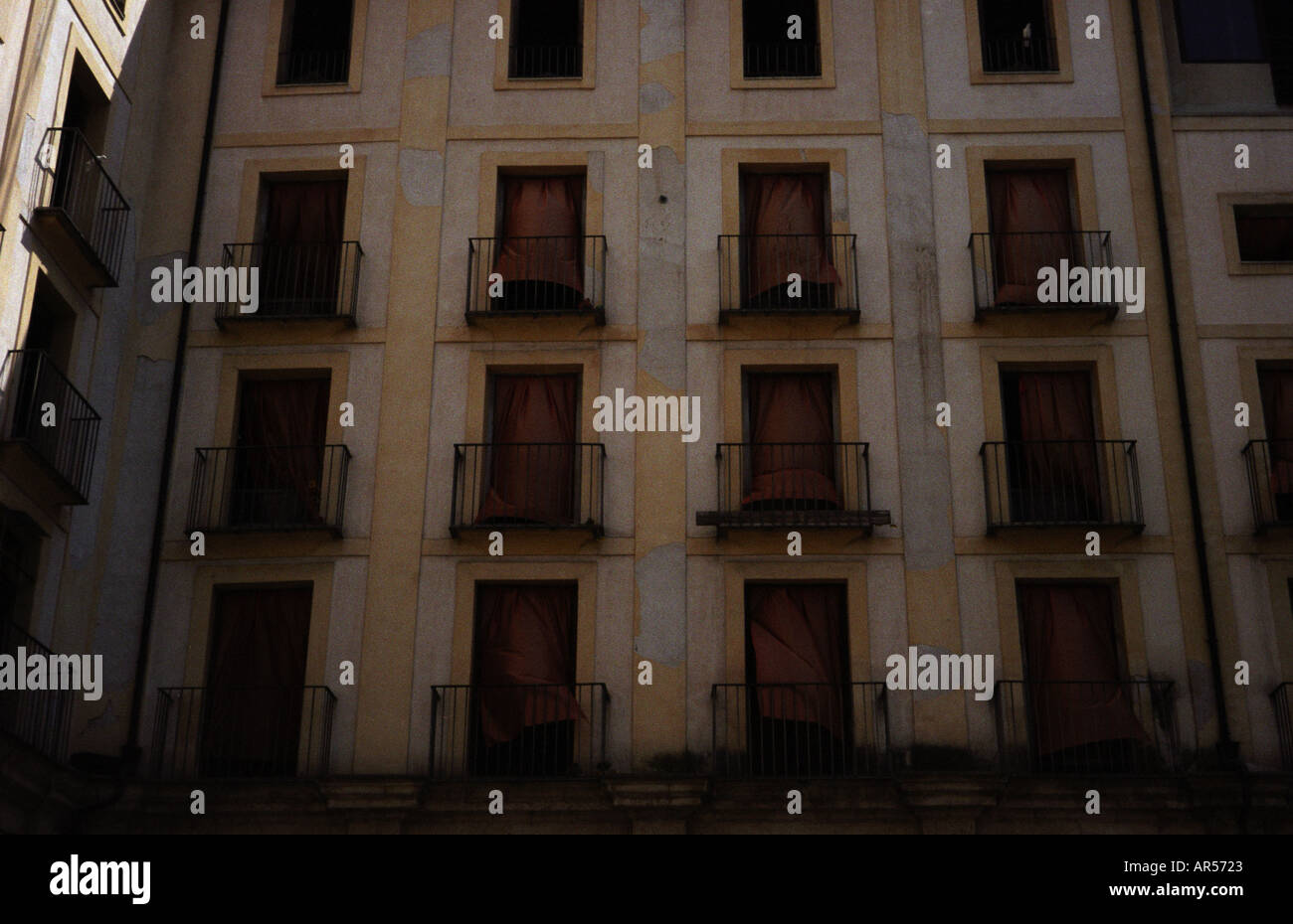 Abandoned Building in Spain Stock Photo - Alamy