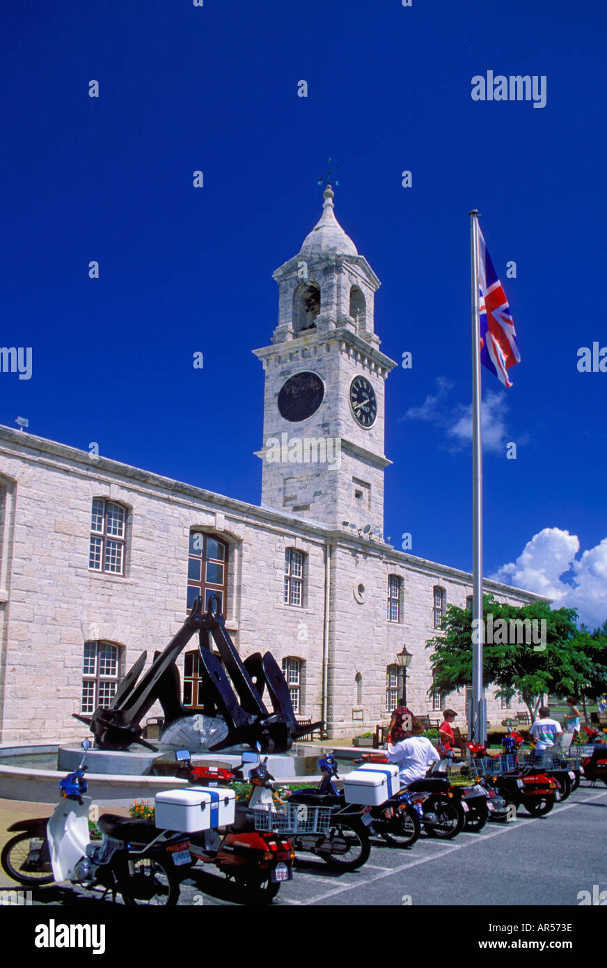 Clock Tower Building Royal Naval Dockyard West End Sandy s Parish ...