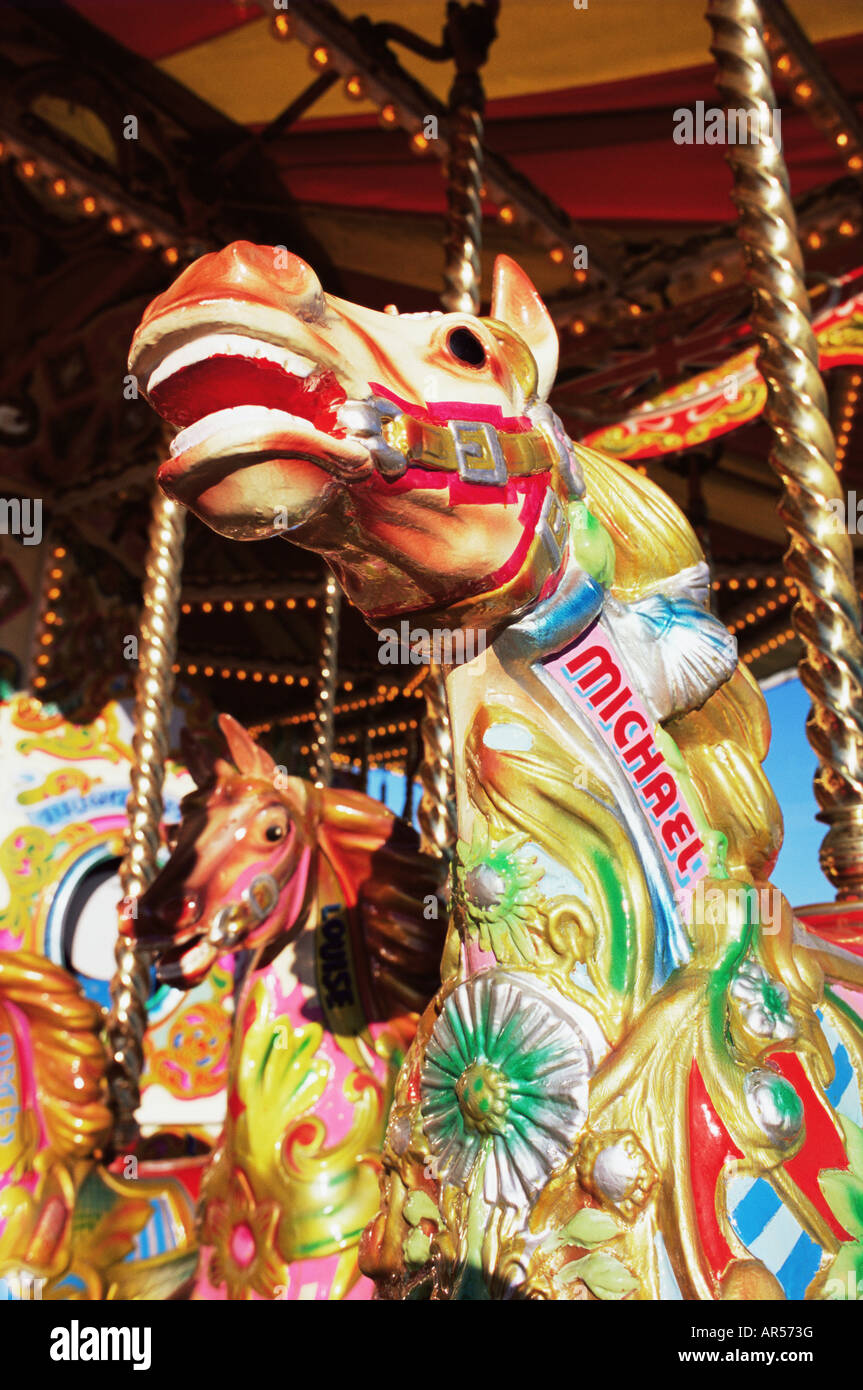 A carousel horse Stock Photo - Alamy