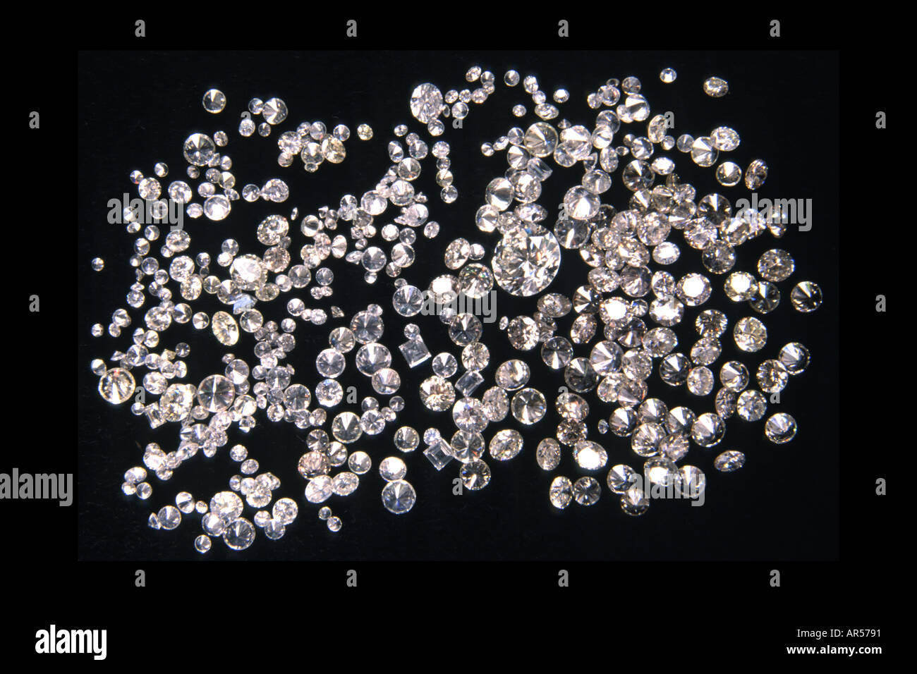 Displayed On Black Velvet Diamond