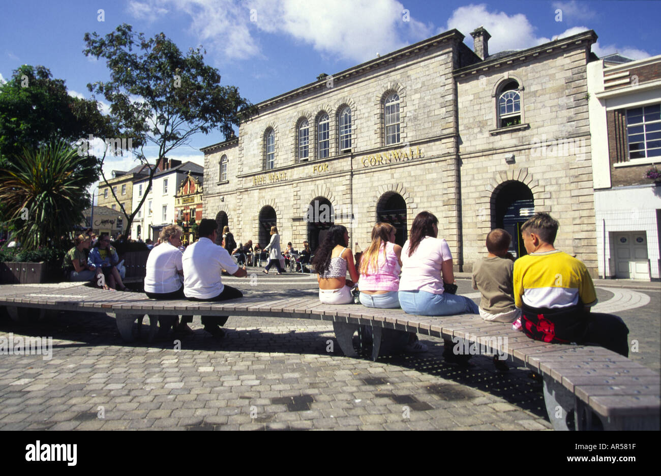 Hall For Cornwall Truro Cornwall Stock Photo - Alamy