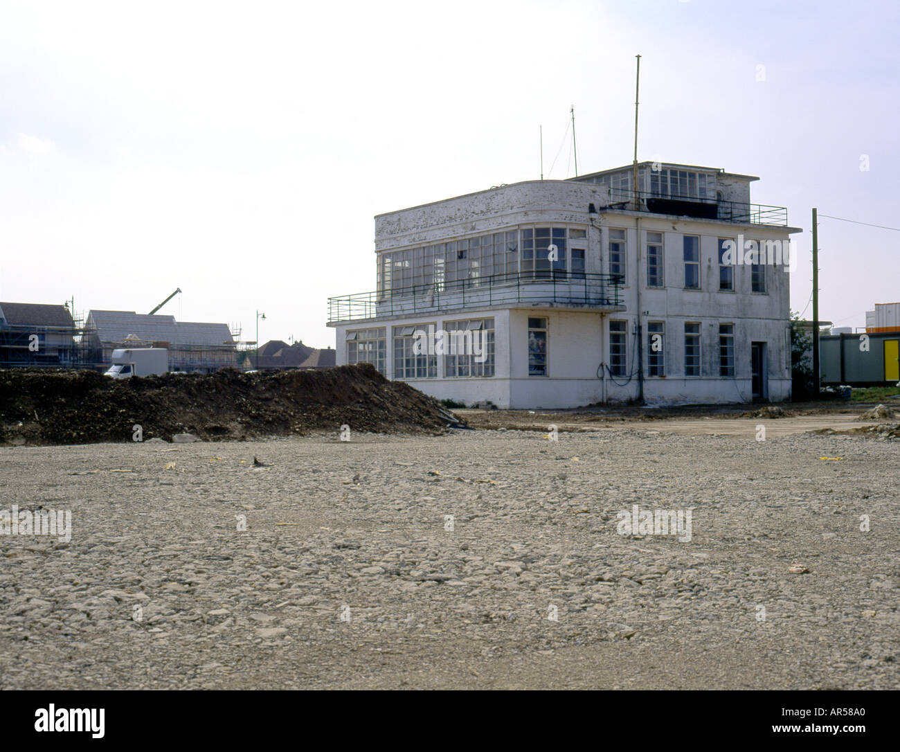 The old Control Tower at West Malling Airfield now Kings Hill Housing ...