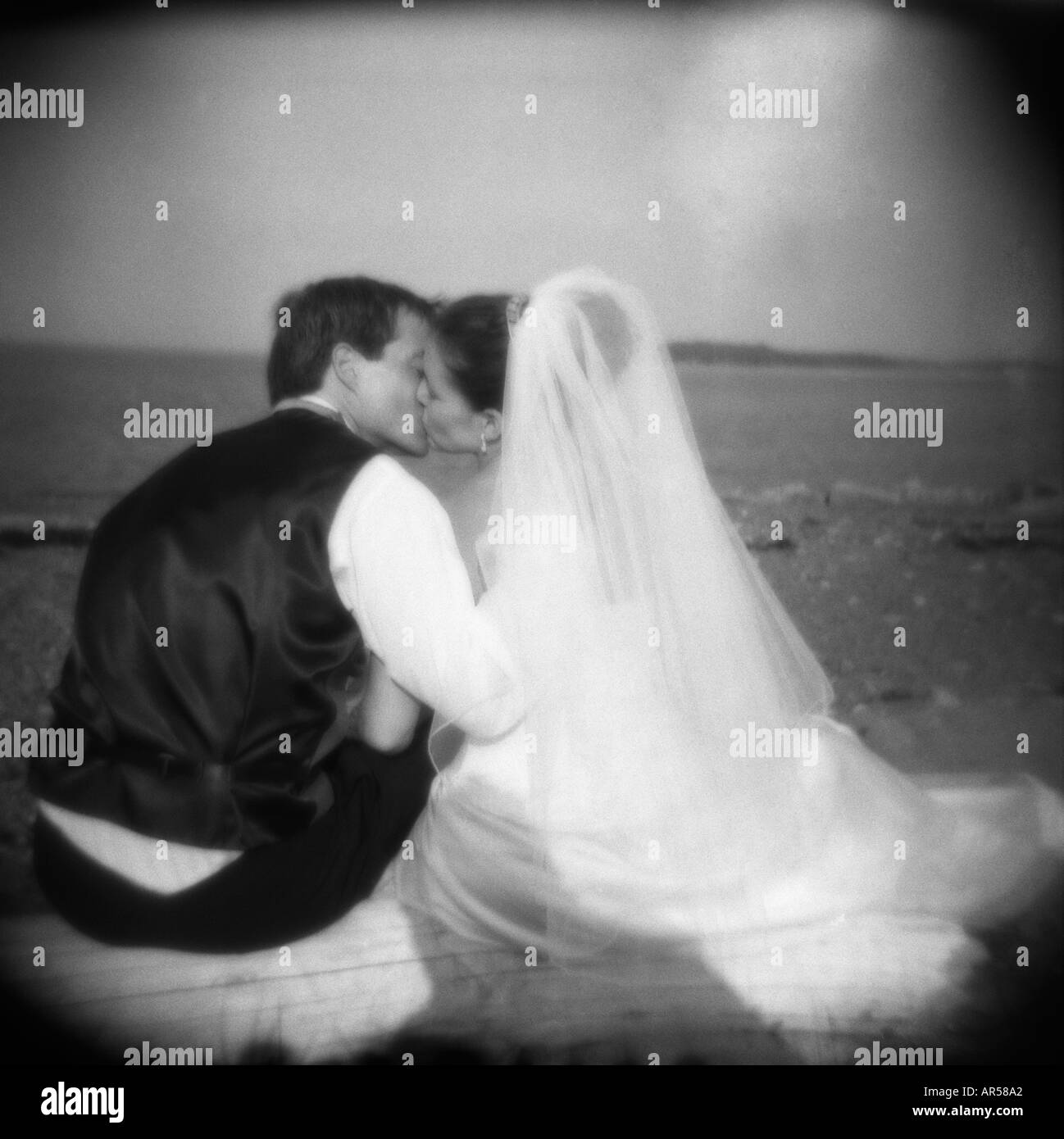 After her wedding Black and White Stock Photos & Images - Alamy
